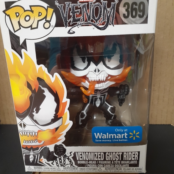 Funko | Other | Funko Pop Venomized Ghost Rider Walmart Exclusive ...
